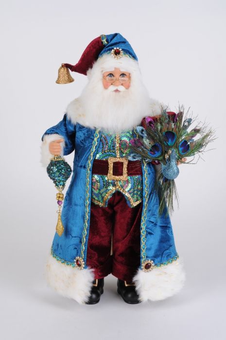 Peacock Santa – Cornerstone Shop & Gallery